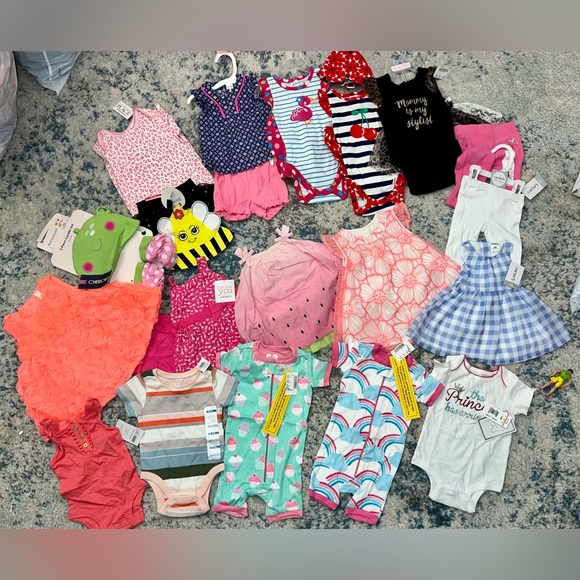 Multiples | Dresses | Lot Of Baby Girl Clothes 3 Months New | Poshmark